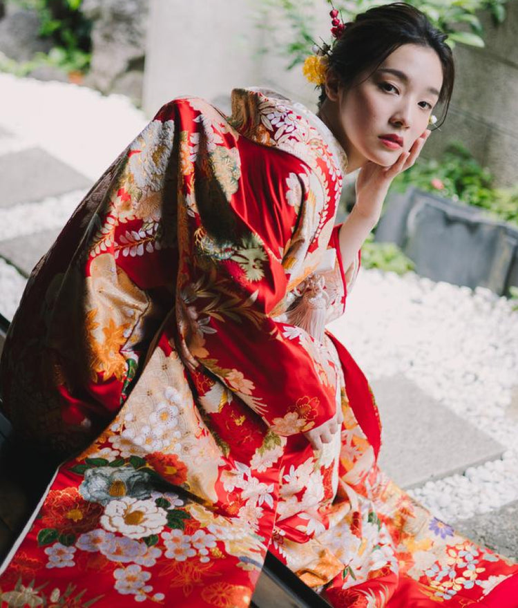 Tsunokakushi | Japanese Bridal Headdress | WAKON STYLE