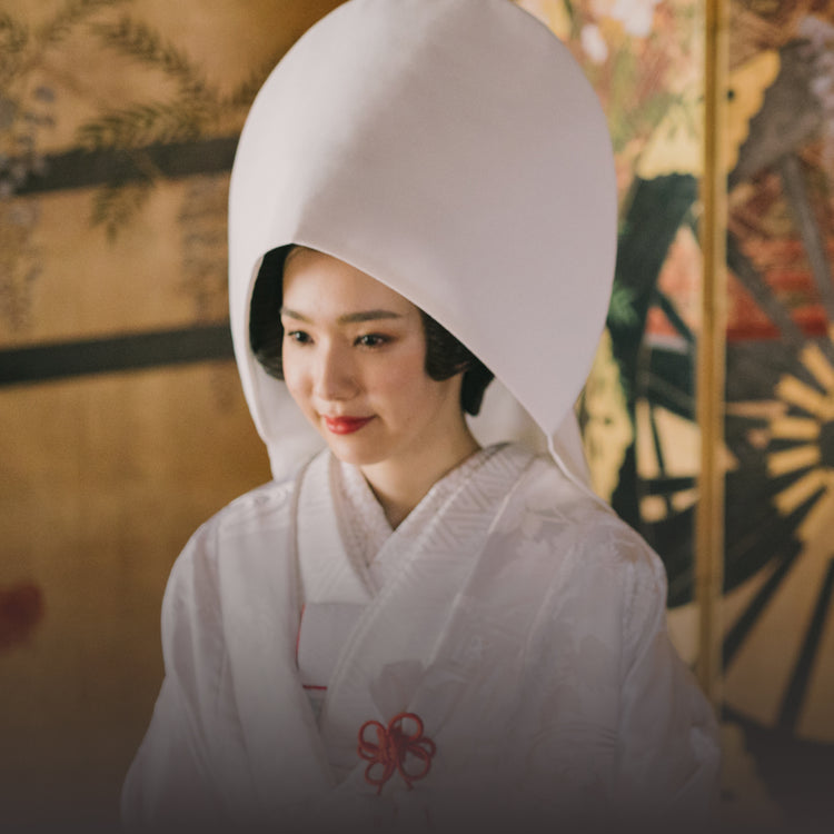 Tsunokakushi | Japanese Bridal Headdress | WAKON STYLE